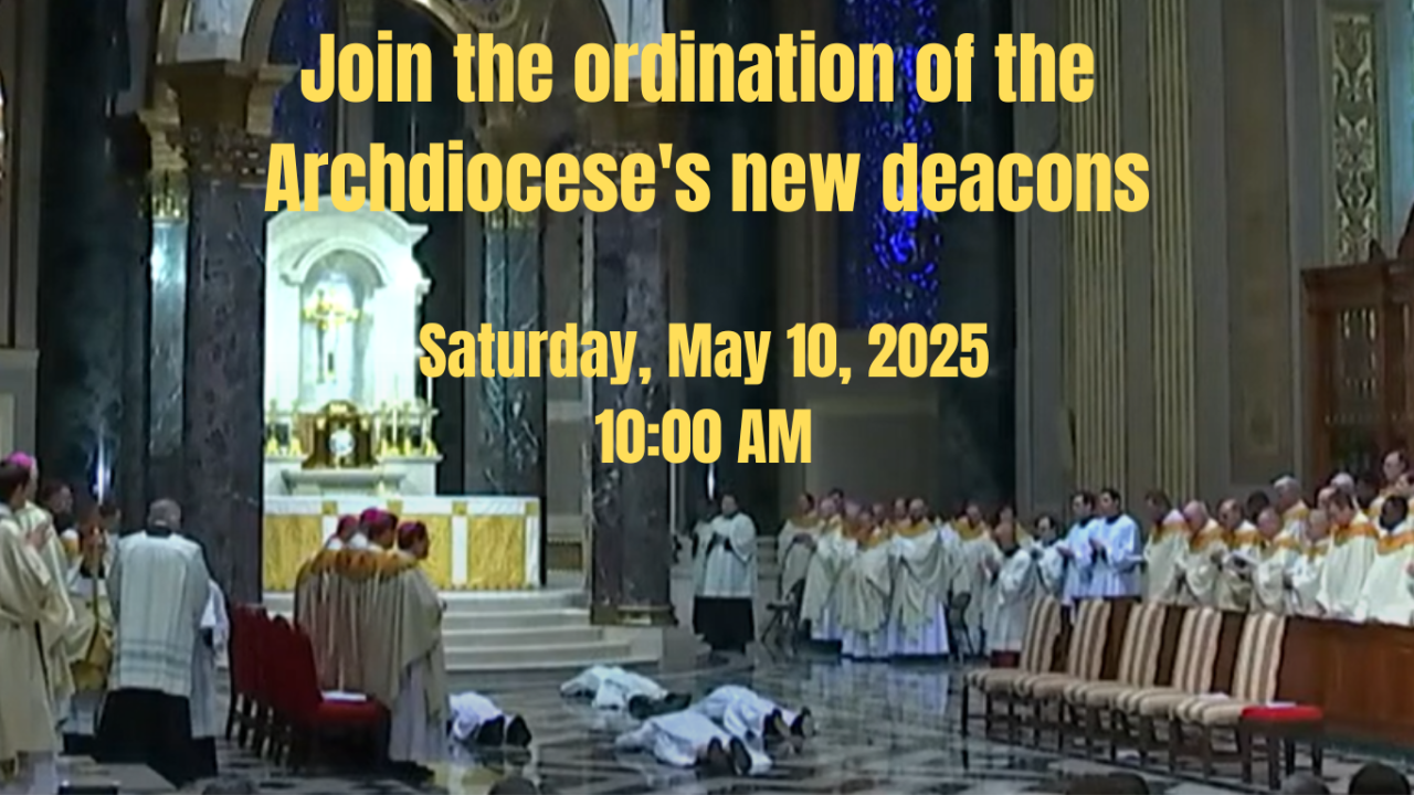 Ordination of Deacons – Saturday, May 10, 2025 at 10 AM – The Cathedral ...